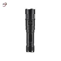 China Rechargeable 21700 LED Flashlight , 1900 Lumen Black LED Torch Waterproof for sale