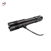 China 1200M Distance Laser LED Flashlight Water Resistant IP66 Dual Switch 400 Lumens for sale