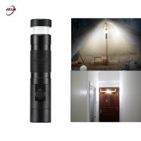 China OEM ODM Double LED Flashlight , Battery Powered Torch Light For Camping for sale