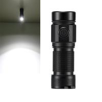 China 1000 Lumen Rechargeable Keychain Flashlight , IP66 Mini Torch Light With 18350 Battery for sale