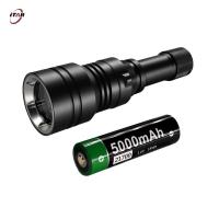 China Rechargeable Scuba Dive Lights White Laser 12W 3.5KM Shooting Distance for sale