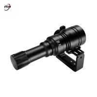 China Rechargeable Scuba Dive Lights White Laser 12W 3.5KM Shooting Distance for sale