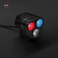 China Multiple Lighting Modes 3000 Lumens Bike Front Light With Go Pro Adapter for sale