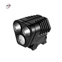 China Water Resistant 3000 Lumens Bike LED Flashlight With External Switch Easy To Install for sale