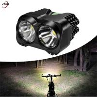 China Bright White Bike LED Flashlight Rechargeable 5000 Lumen IP65 Waterproof for sale