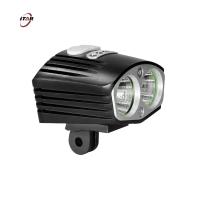 China 2000 Lumen Front Bike LED Flashlight Double Switch Waterproof for sale