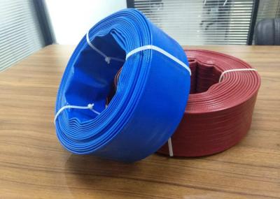 China Soft Flexible Water Hose Pipe / Pvc Lay Flat Discharge Hose 3/4