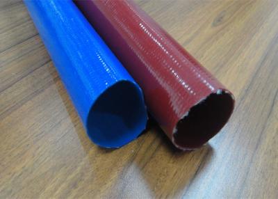 China Standard PVC Layflat Hose Water Discharge Pipe / Agriculture Irrigation Tubing for sale