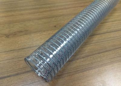 China Food Grade Flexible Hose , Transparent Reinforced Hose For Conveying Milk Beer Water for sale