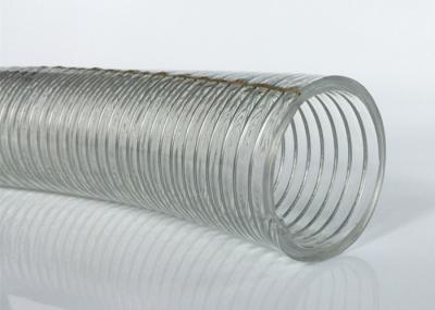 China High Tensile PVC Steel Wire Hose / Pipe / Tubing Anti Static For Agriculture for sale