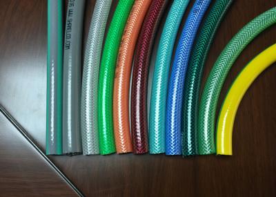 China 5/8 Inch 15mm Garden PVC Hose / Plastic Soft Fiber Reinforced Pipe Tubing for sale