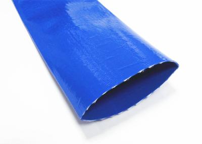 China Irrigation Light Duty Pvc Layflat Hose Thickness 1.2 - 3.2mm Uv Resistant for sale