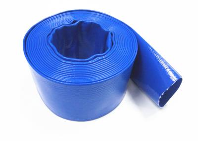 China Flexible Sprinkler Irrigation Pipe Pvc Polyester Material For Pesticide Solution for sale