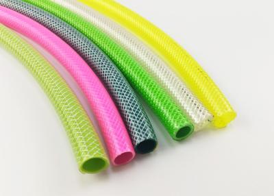 China Multiple Color Selection Braided Pipe 1 Inch PVC Flexible  Garden Hose for sale