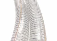 China Reinforced Food Grade Spring Hose, Spiral Static Dissipative PVC Steel Wire Hose for sale