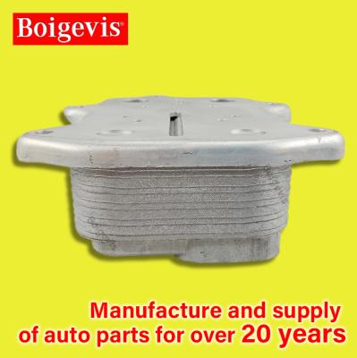 China BOIGEVIS Oil Cooler 03C117021J for 16V/1.4T Engine - Aluminum Construction with 1-Year Warranty for sale