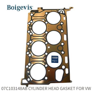 China Cylinder Head Gasket 07C103148AB  Fits Audi A8 Volkswagen Phaeton Bentley Continental 6.0L W12 Engine Right Side Covers Cylinders 1-6 for sale