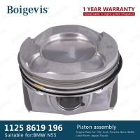 China High-quality engine piston with ring model number 11258619196 suitable for BMW N55B30 F18 F35 F20 F22 E90 E93 F25 335 535 640 740 X3 X5 X6 3.0T for sale