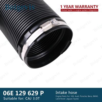 China Original quality Intake hose 06E129629P for Volkswagen Audi CAJ 3.0T for sale