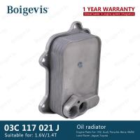 China Original quality Oil radiator 03C117021J For vw Audi EA111 1.6V/1.4T for sale