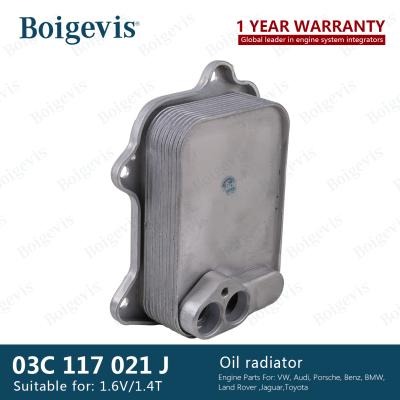 China Original quality Oil radiator 03C117021J For vw Audi EA111 1.6V/1.4T for sale