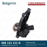 China Original quality Thermostat 06E121111G For vw Audi C6 2.4 3.2 for sale