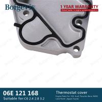 China Original quality Thermostat cover  06E121168 For vw Audi C6 2.4 2.8 3.2 for sale