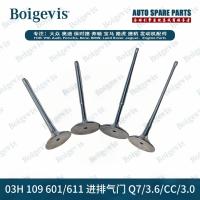China Hot selling intake exhaust valves 03H 109 601/611 for Q7/3.6/CC/3.0 for sale