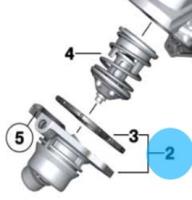 China High sales volume thermostat 11518577895 for BMW for sale