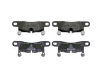 China Best-selling brake pads 9Y0 698 451 AE for Porsche Cayenne for sale