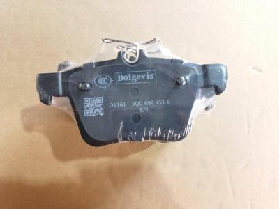 China High selling brake pads 3Q0698451 for A3 for sale