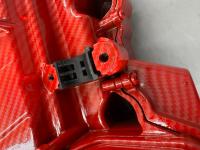 China High quality valve cover aluminum carbon red 11127588412.. for BMW N20. for sale