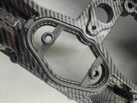 China High quality valve cover  aluminum carbon black 11127588412.for BMW N20. for sale