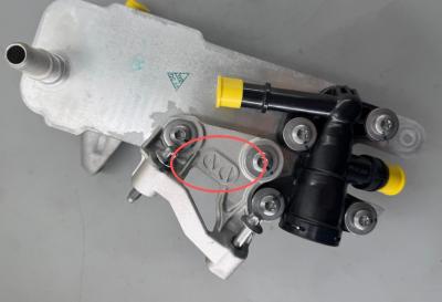 China Hot selling gearbox radiator with plastic connector 17218607237. For BMW for sale