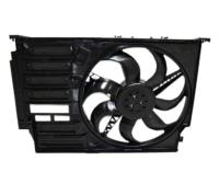China Engine parts radiator fan 17427617608 for BMW for sale