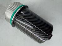 China Original Quality Transmission Oil Filter Cover in Aluminium Carbon Grey Finish 0BH325159B. for B9 for sale