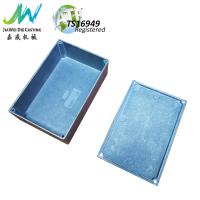 China Drilled Holes Die Cast Aluminum Instrument Enclosure Guitar Effect Pedals Use for sale
