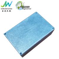 China Drilled Holes Die Cast Aluminum Instrument Enclosure Guitar Effect Pedals Use for sale