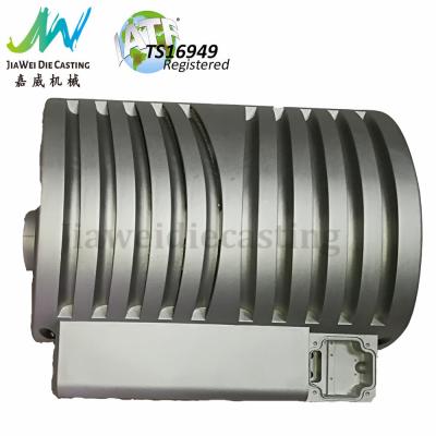 China ADC12 Metal Material Cast Lighting Parts , Outdoor LED Flood Light Housing for sale