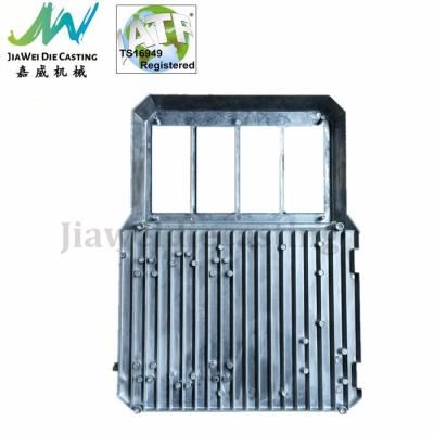 China Aluminium Die Casting Light Housing Shot Blasting / Powder Coating Finish Available for sale
