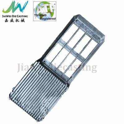 China OEM / ODM Recyclable LED Extruded Aluminum Heatsink Shot Blasting Finished for sale