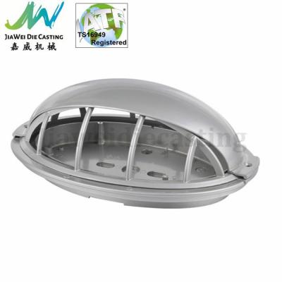 China Street Light Aluminum Cast Lighting Parts with Shot Blasting Surface for sale