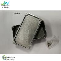 China Unpainted Aluminium 1590B Die Cast Enclosure Stompbox For Guitar Pedals for sale