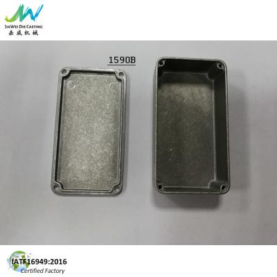 China Unpainted Aluminium 1590B Die Cast Enclosure Stompbox For Guitar Pedals for sale