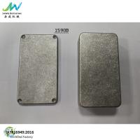 China Unpainted Aluminium 1590B Die Cast Enclosure Stompbox For Guitar Pedals for sale