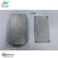 China Stomp Box Die Cast Aluminum Electronics 125B Enclosure Dimensions 4.8