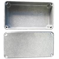 China IATF 16949 Certified Die Cast Aluminum Enclosure with Stone Vibration Surface for sale