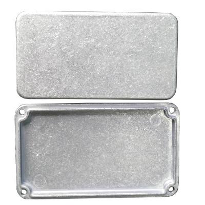 China IATF 16949 Certified Die Cast Aluminum Enclosure with Stone Vibration Surface for sale