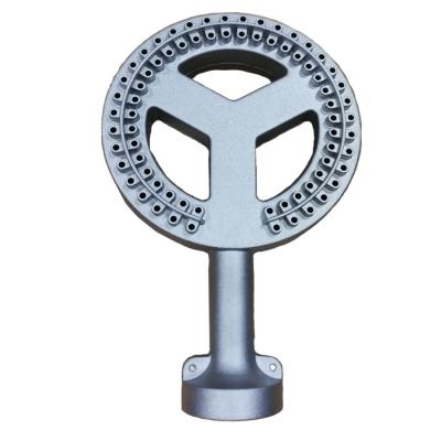 China Replacement Parts Die Cast Aluminum Gas Burner Head Alloy ADC12 Material for sale