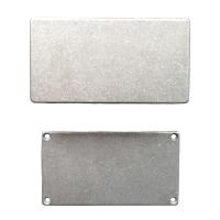 China DIY Guitar Pedals Die Cast Aluminum Enclosure Vibra Grinding Surface for sale